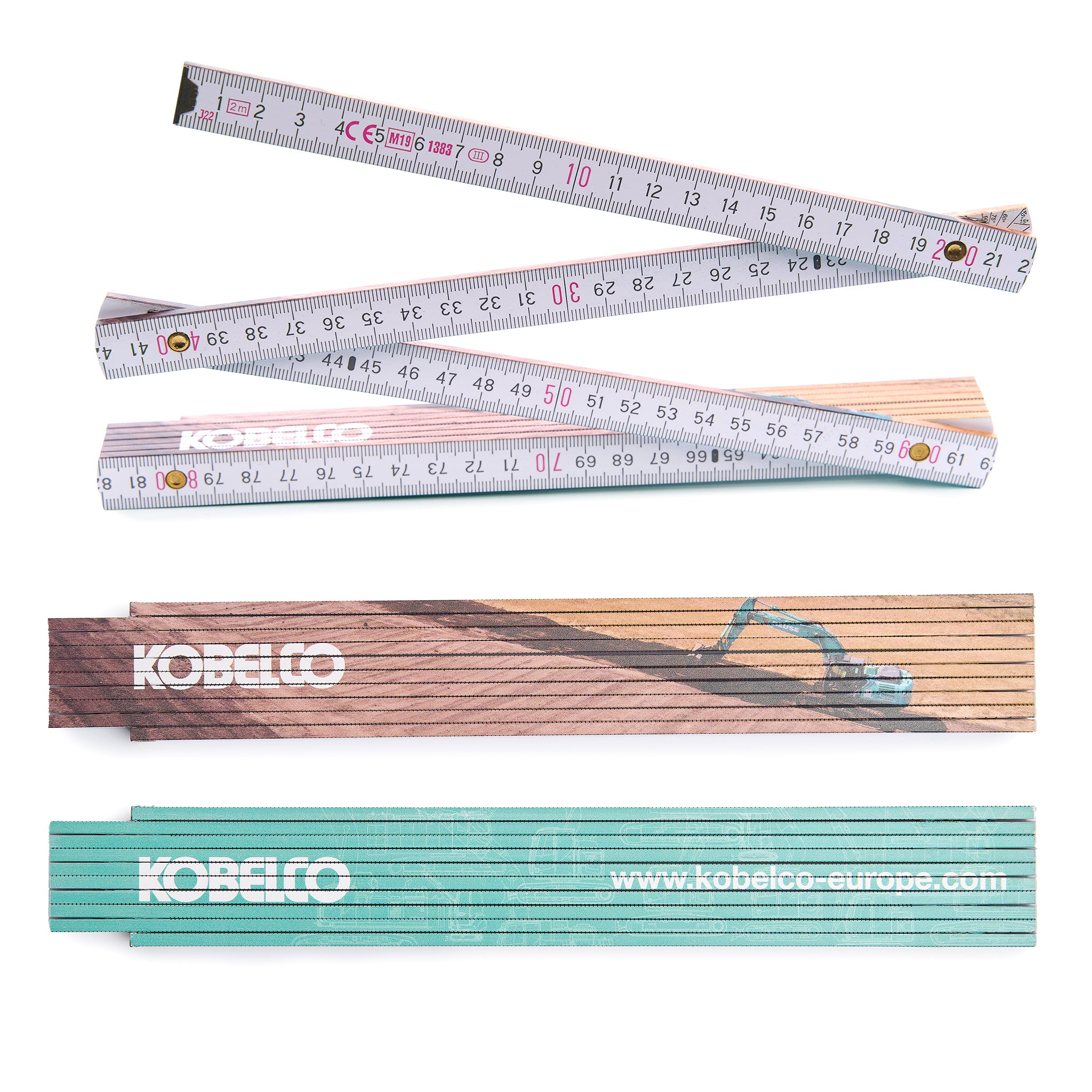 Folding Wooden Ruler – Kobelco Fanshop